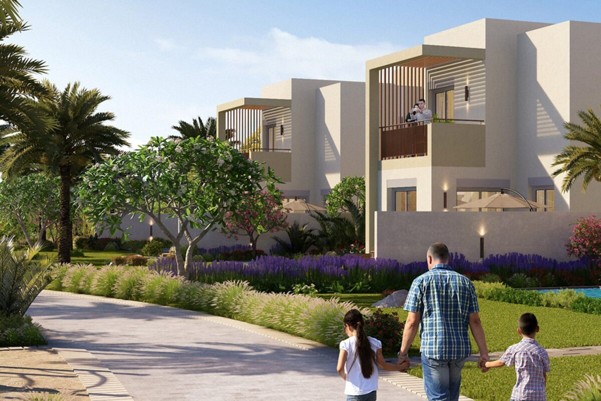 Golf Lane at Emaar south villas Dubai Location